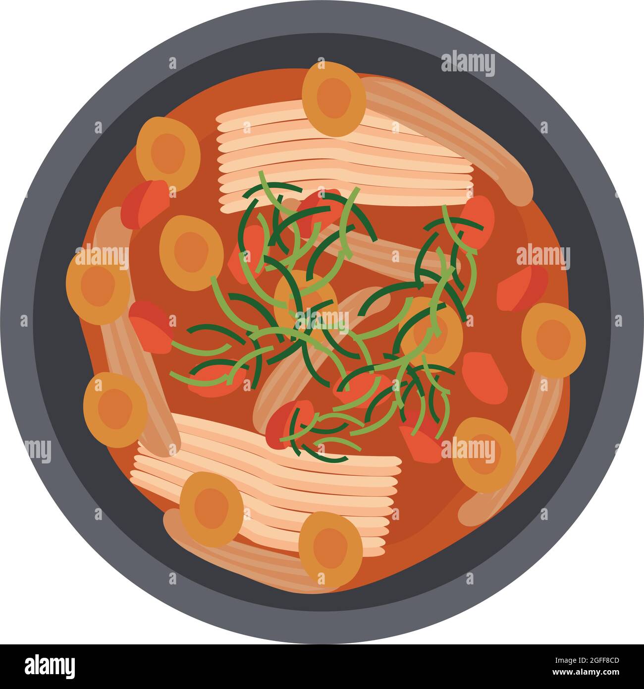 Korean bulgogi vector hi-res stock photography and images - Alamy
