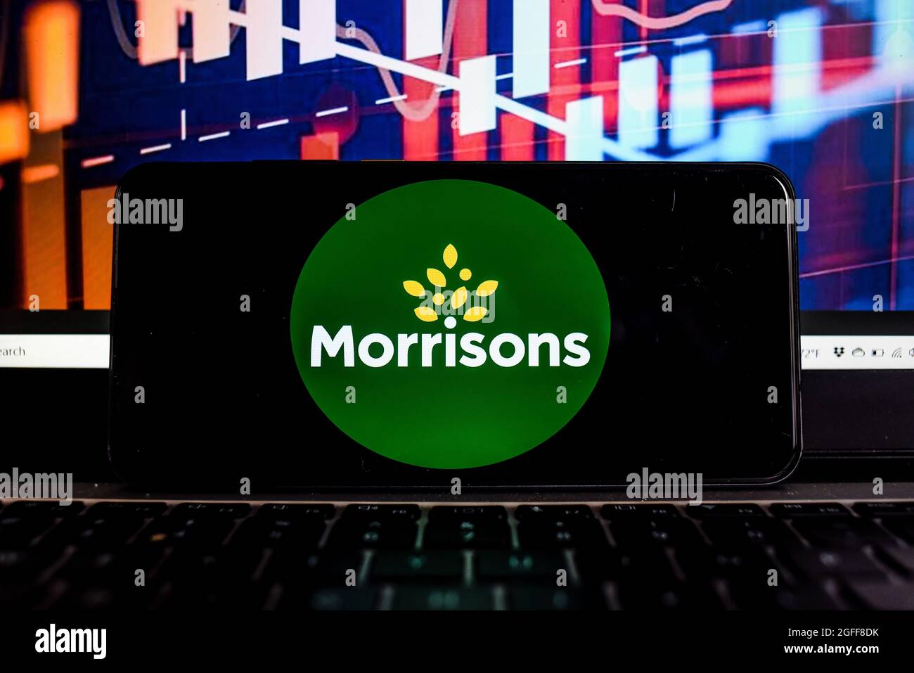 Morrisons logo hi-res stock photography and images - Alamy