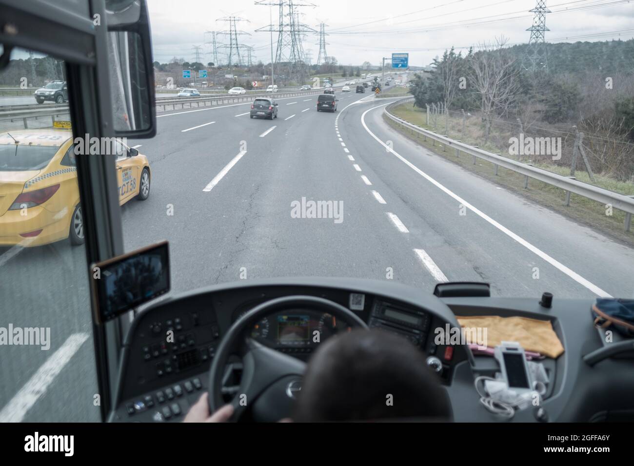 Driver highway hi-res stock photography and images - Alamy