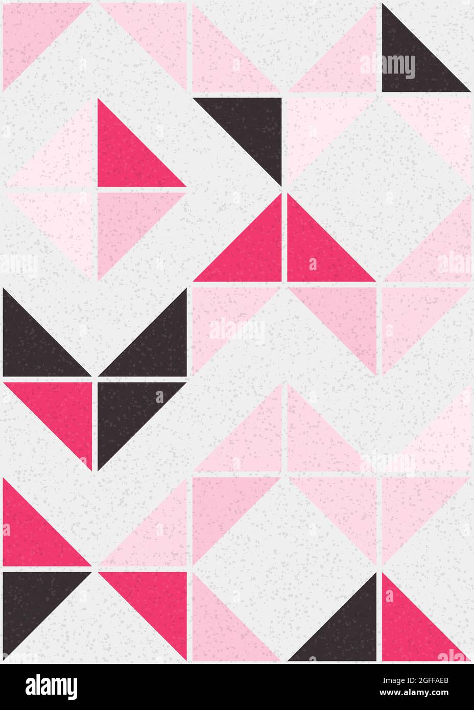 Abstract Geometrical generative computational art illustration Stock ...