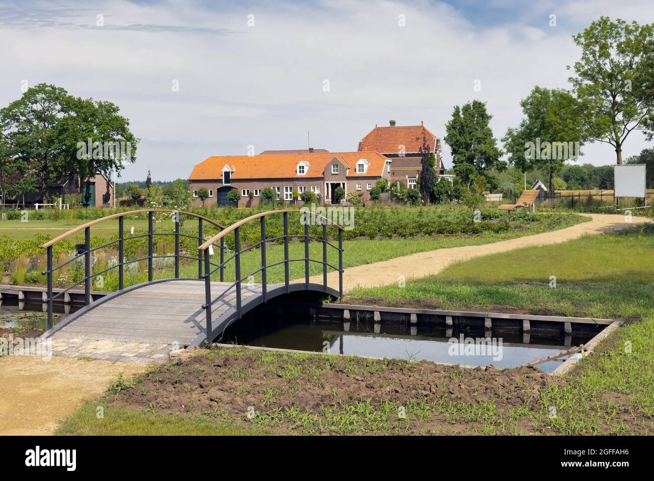 Dutch wooden bridge hi-res stock photography and images - Alamy