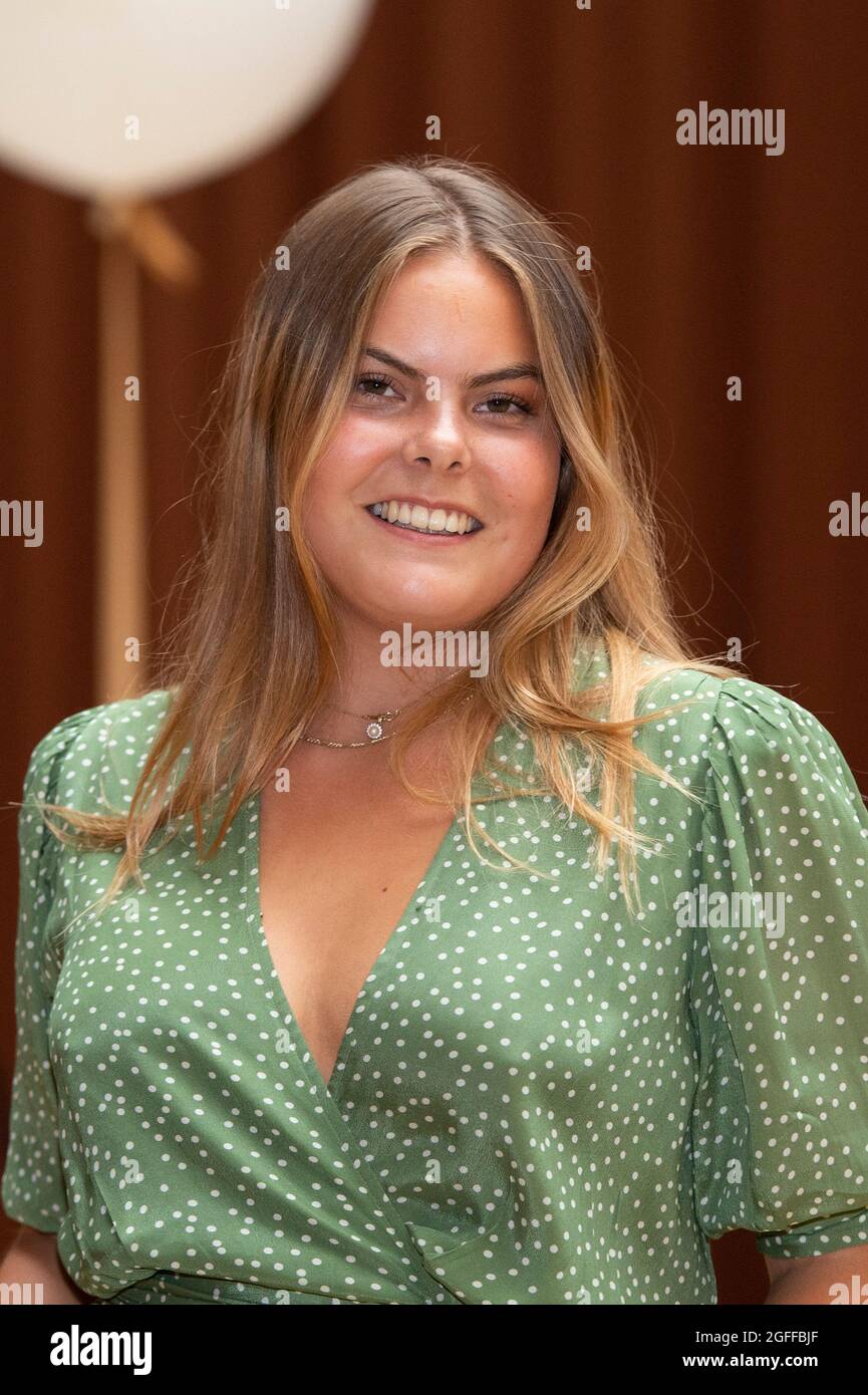 Amsterdam, Niederlande. 25th Aug, 2021. Eloise, Countess of Orange ...