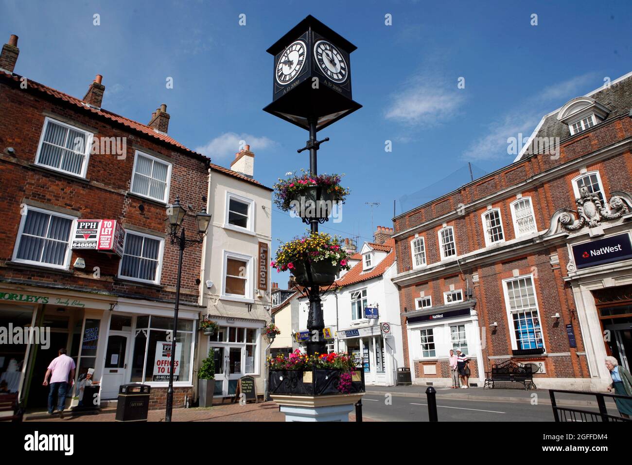 Driffield. The Yorkshire Wolds Stock Photo - Alamy