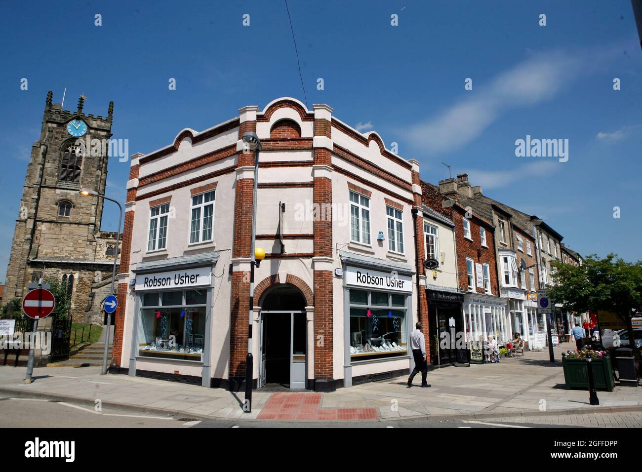 Pocklington. The Yorkshire Wolds Stock Photo - Alamy