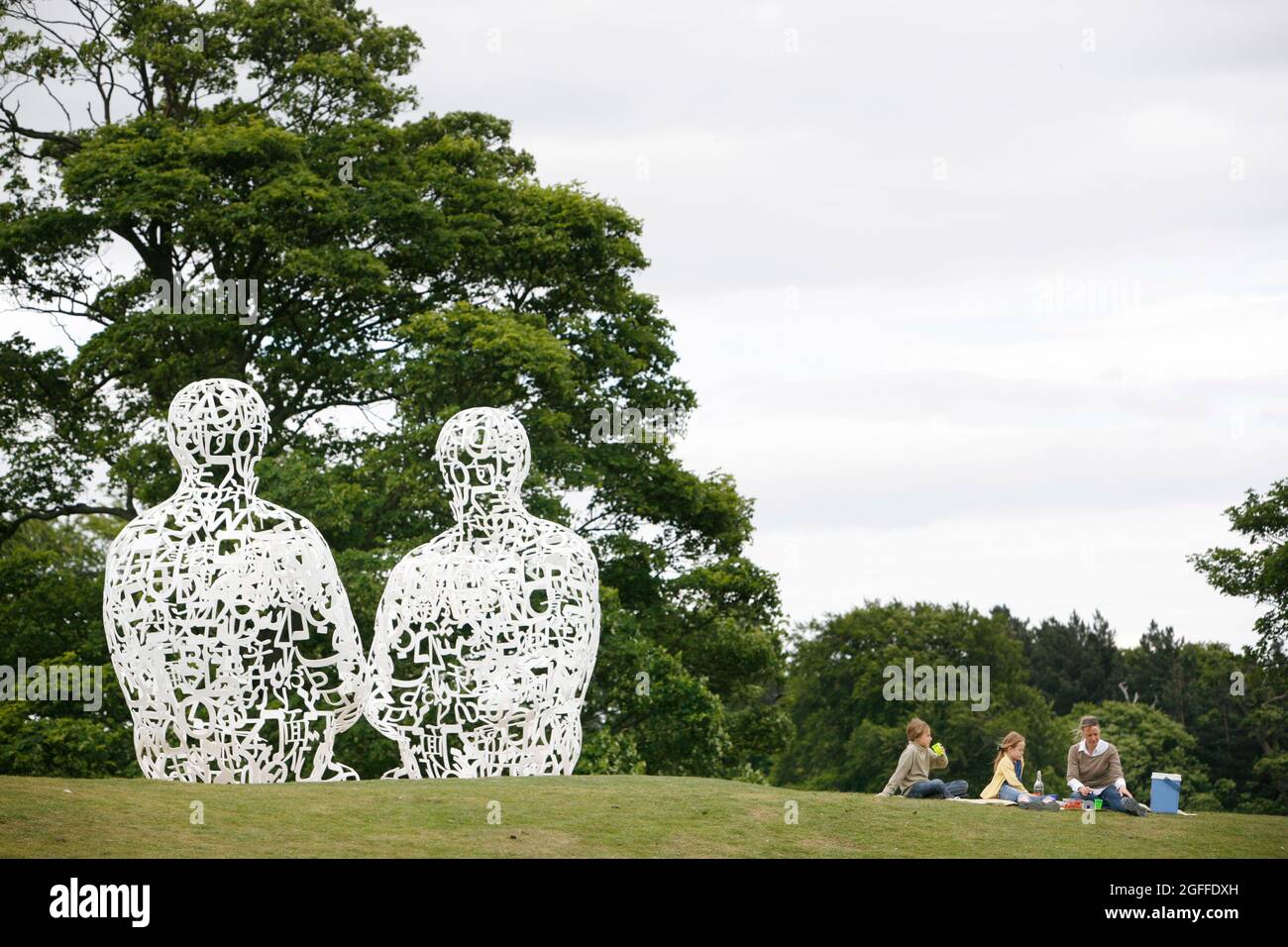 Yorkshire Sculpture Park Stock Photo - Alamy