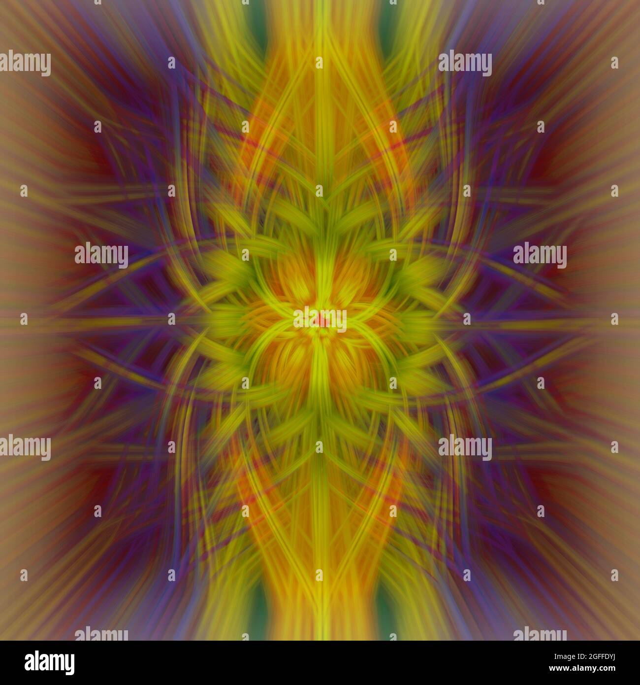 Kaléidoscope fractal hi-res stock photography and images - Alamy