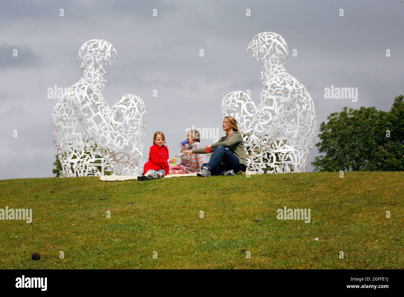 Yorkshire Sculpture Park Stock Photo - Alamy