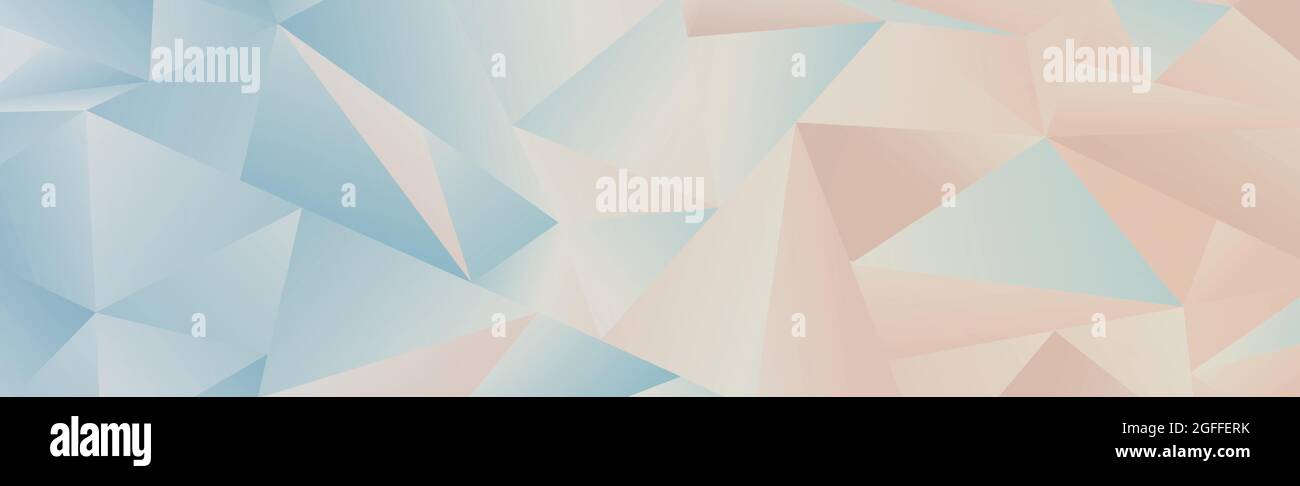 Abstract blue gradient triangles of different sizes - Vector ...