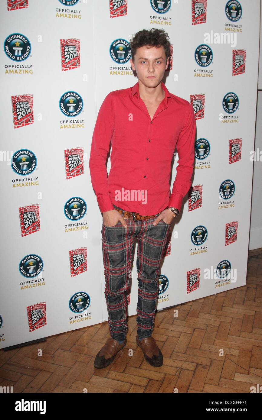 London. UK. Tyger Drew Honey at the Guinnessk ofk of World Records 2014 ...