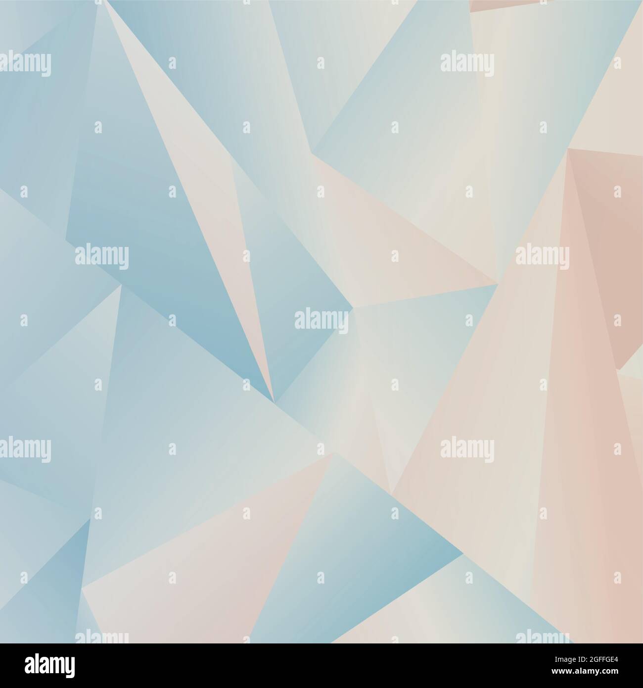Abstract blue gradient triangles of different sizes - Vector ...