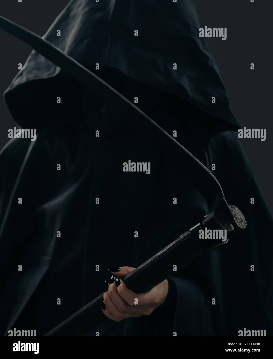 Death with a scythe hi-res stock photography and images - Alamy