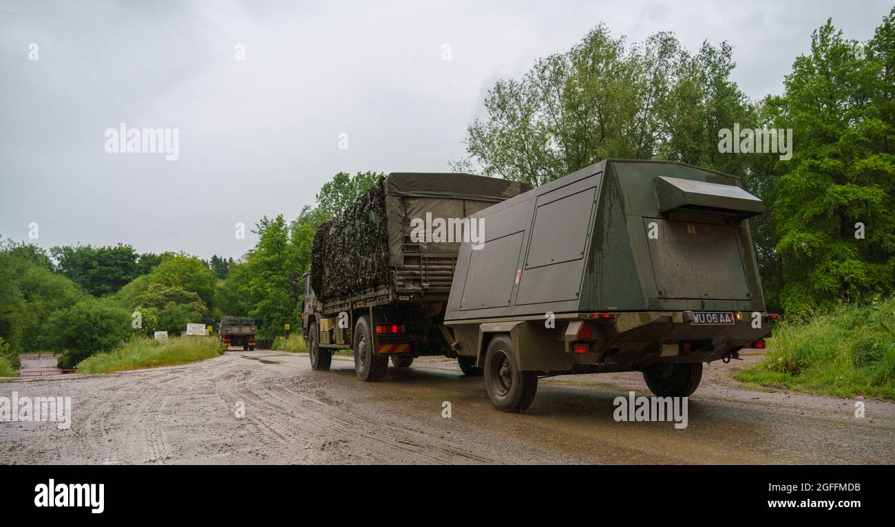 British Military Trailer High Resolution Stock Photography and Images ...