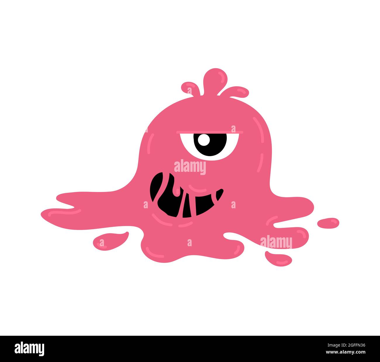 Cartoon slime creature hi-res stock photography and images - Alamy