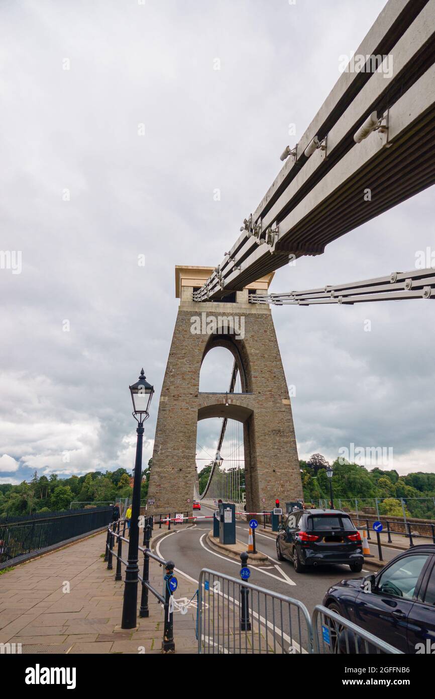 view of the world famous Isambard Kingdom Brunel designed Clifton ...