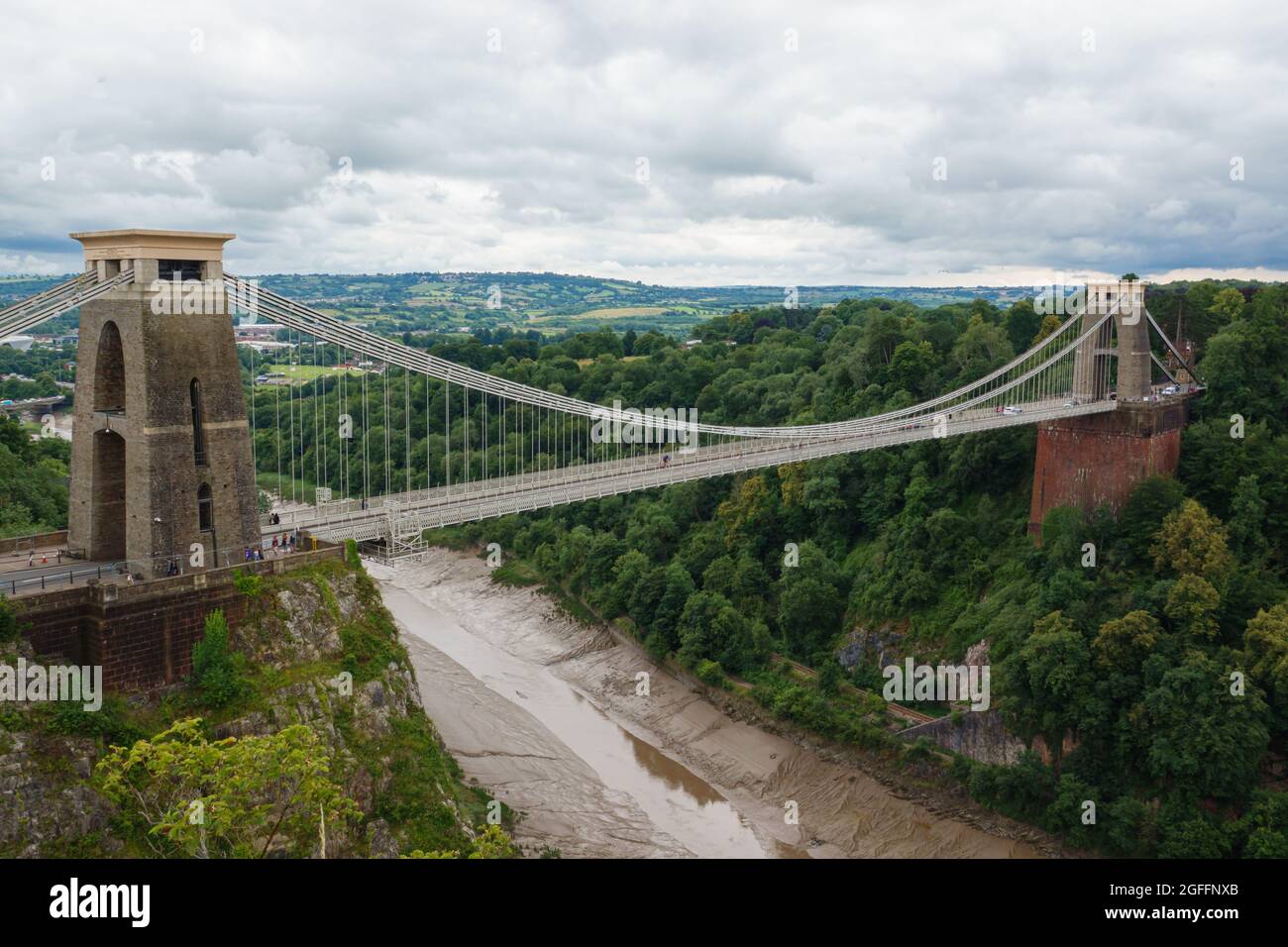 view of the world famous Isambard Kingdom Brunel designed Clifton ...