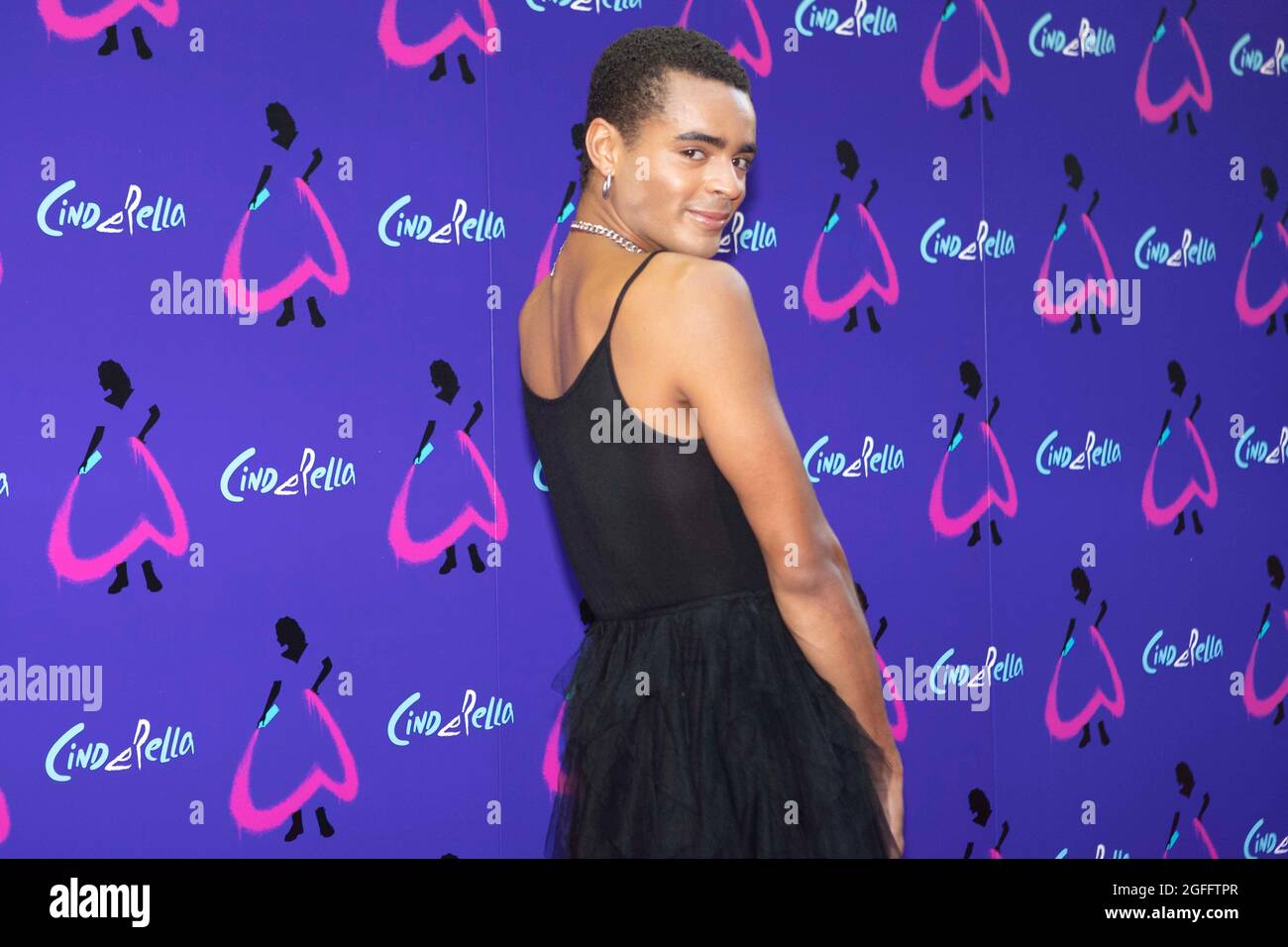 Layton Williams arriving for the world premiere of Cinderella at the ...