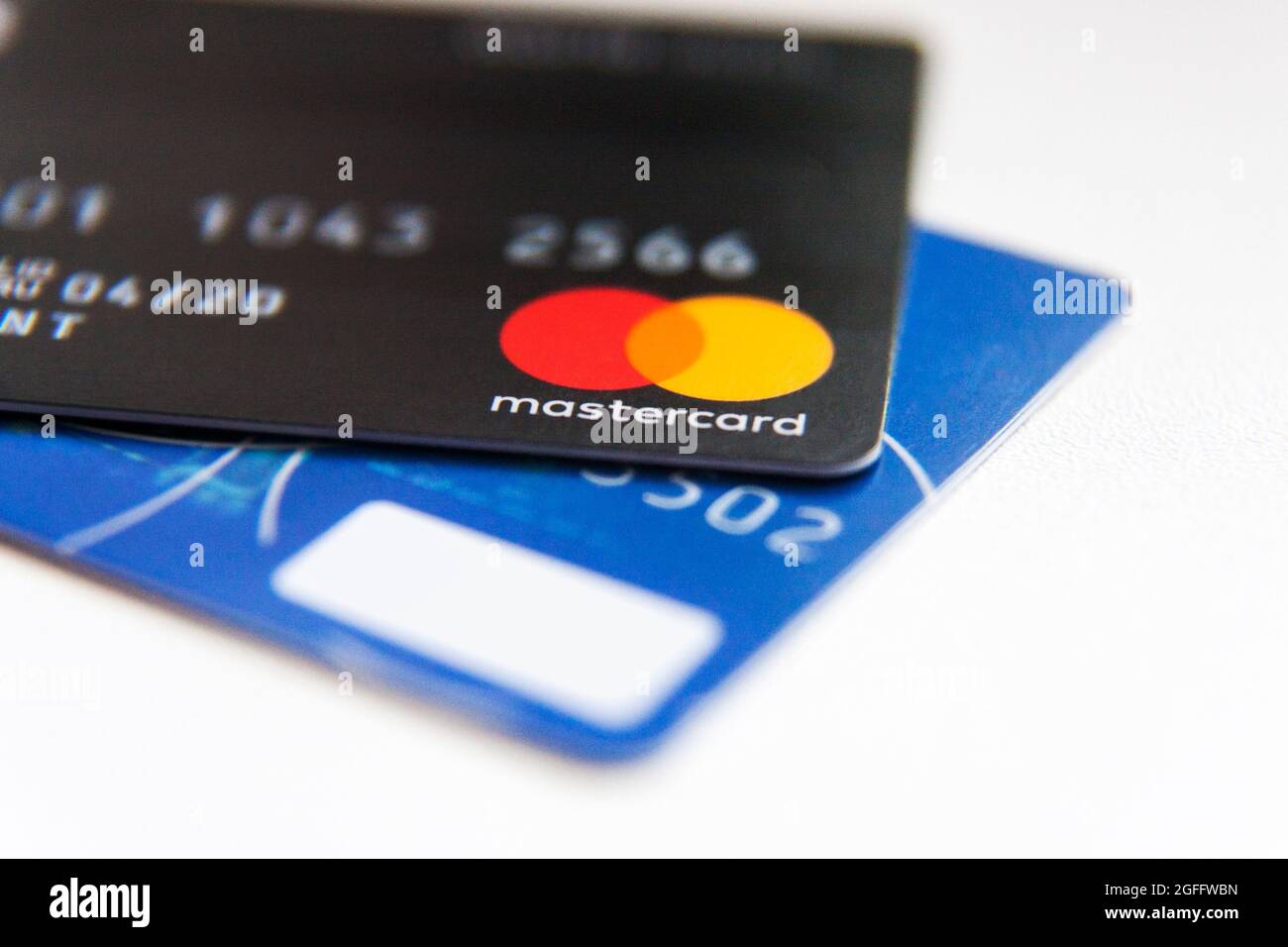 Visa debit card on white hi-res stock photography and images - Alamy