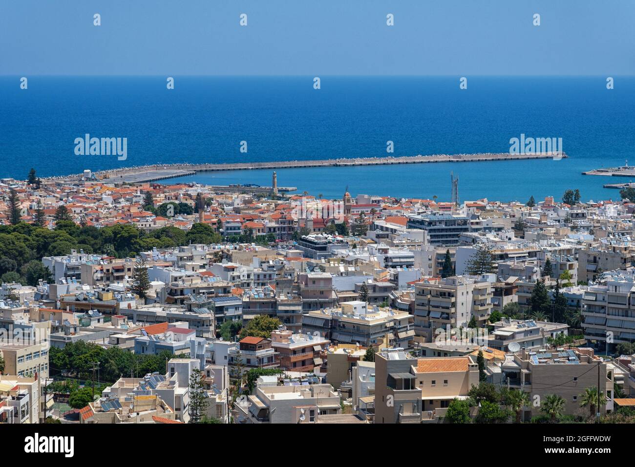 Rethymnon on greek island of crete hi-res stock photography and images ...