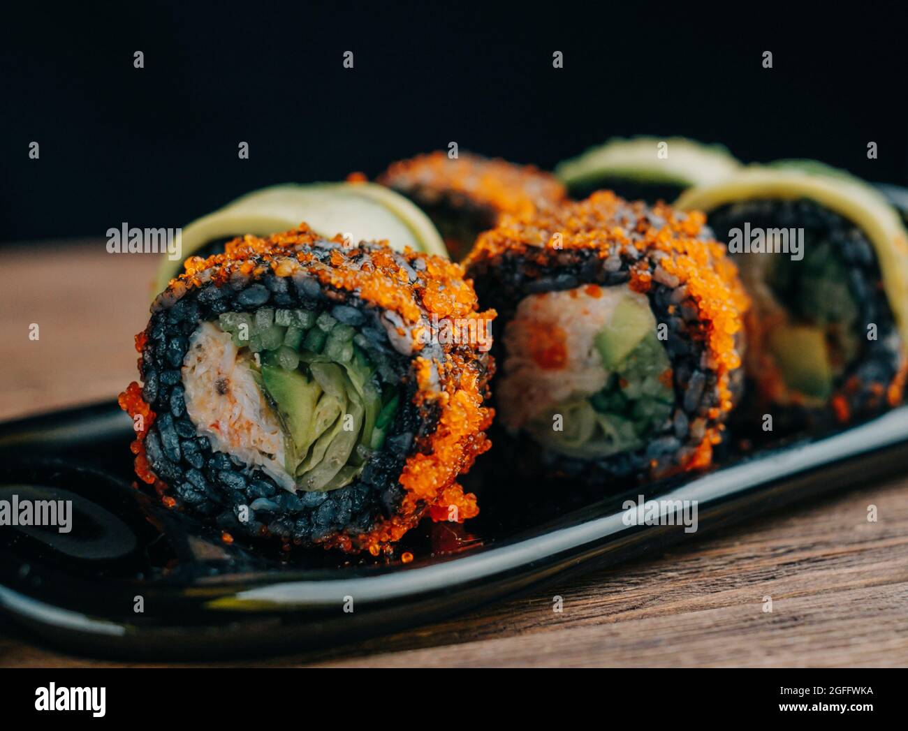Black Tobiko Sushi