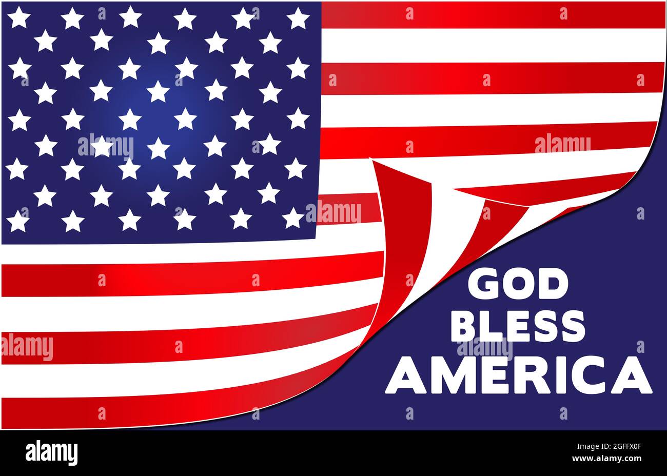 Curled flag hi-res stock photography and images - Alamy