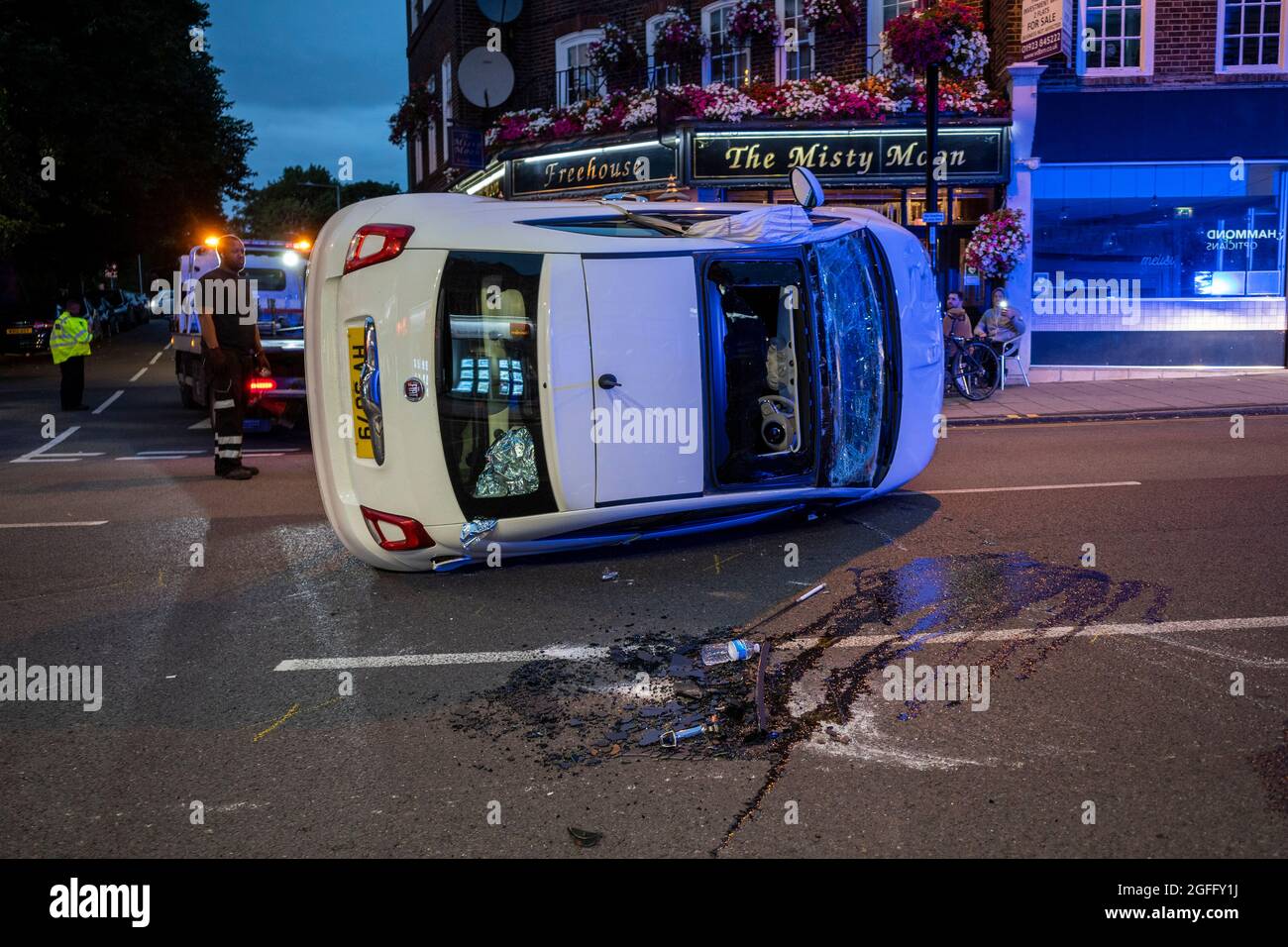 Police recovery vehicle hi-res stock photography and images - Alamy