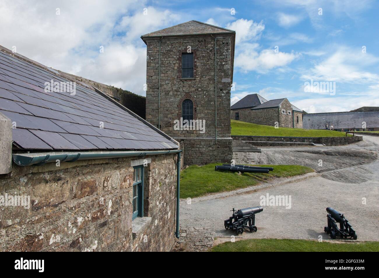 Garrison buildings: Charles Fort once protetected the entry to Kinsale ...