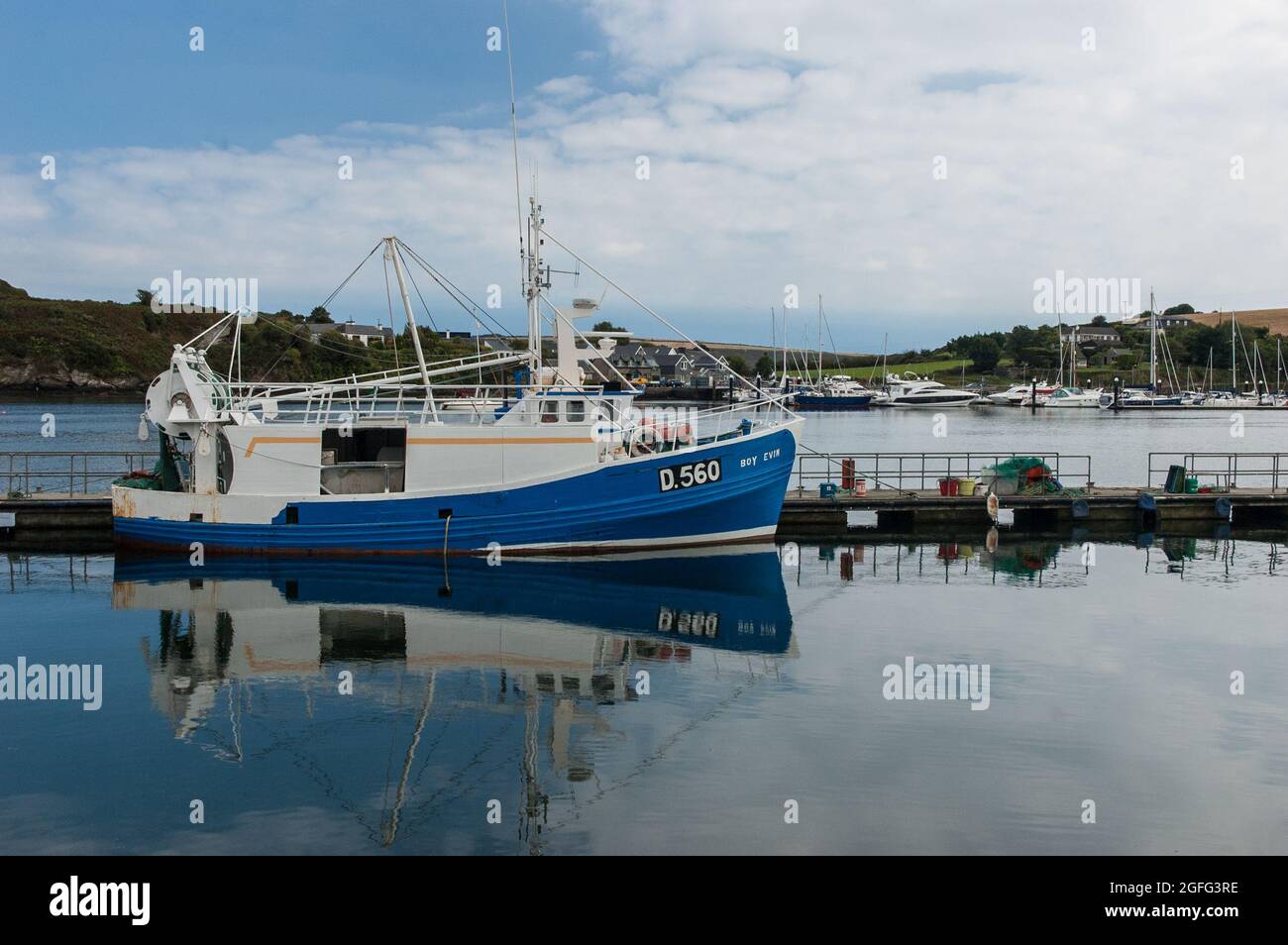 Fishing boat at Kinsale harbour Stock Photo - Alamy