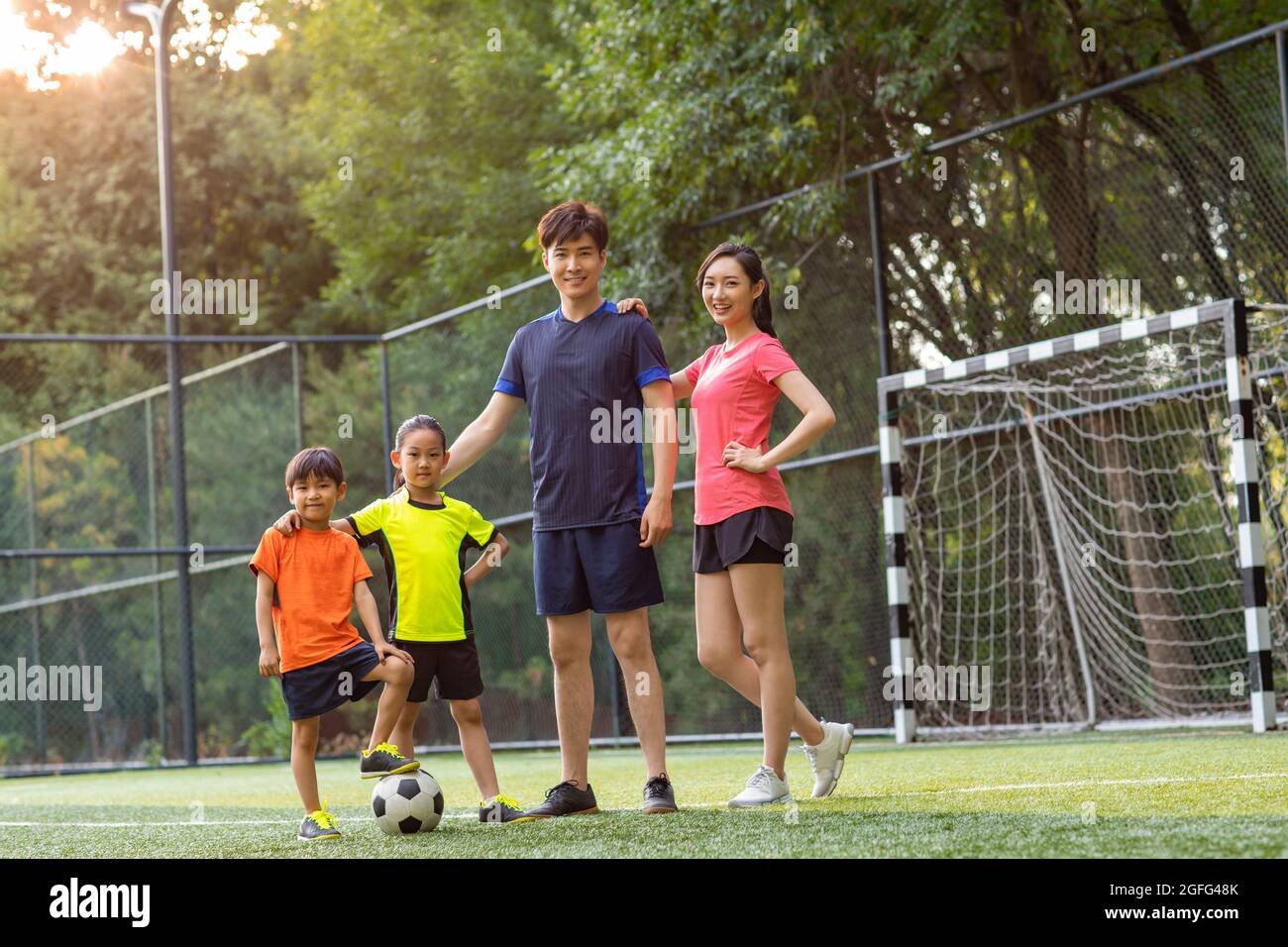 Football full length flare hi-res stock photography and images - Alamy