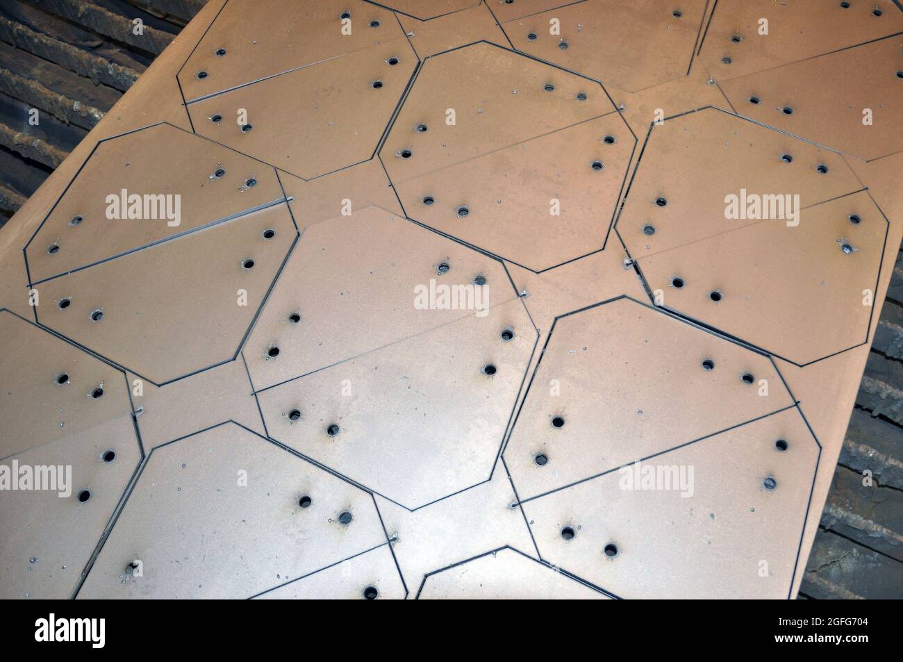 Plasma cutting at the factory. Cut sheet metal into parts. Industry ...