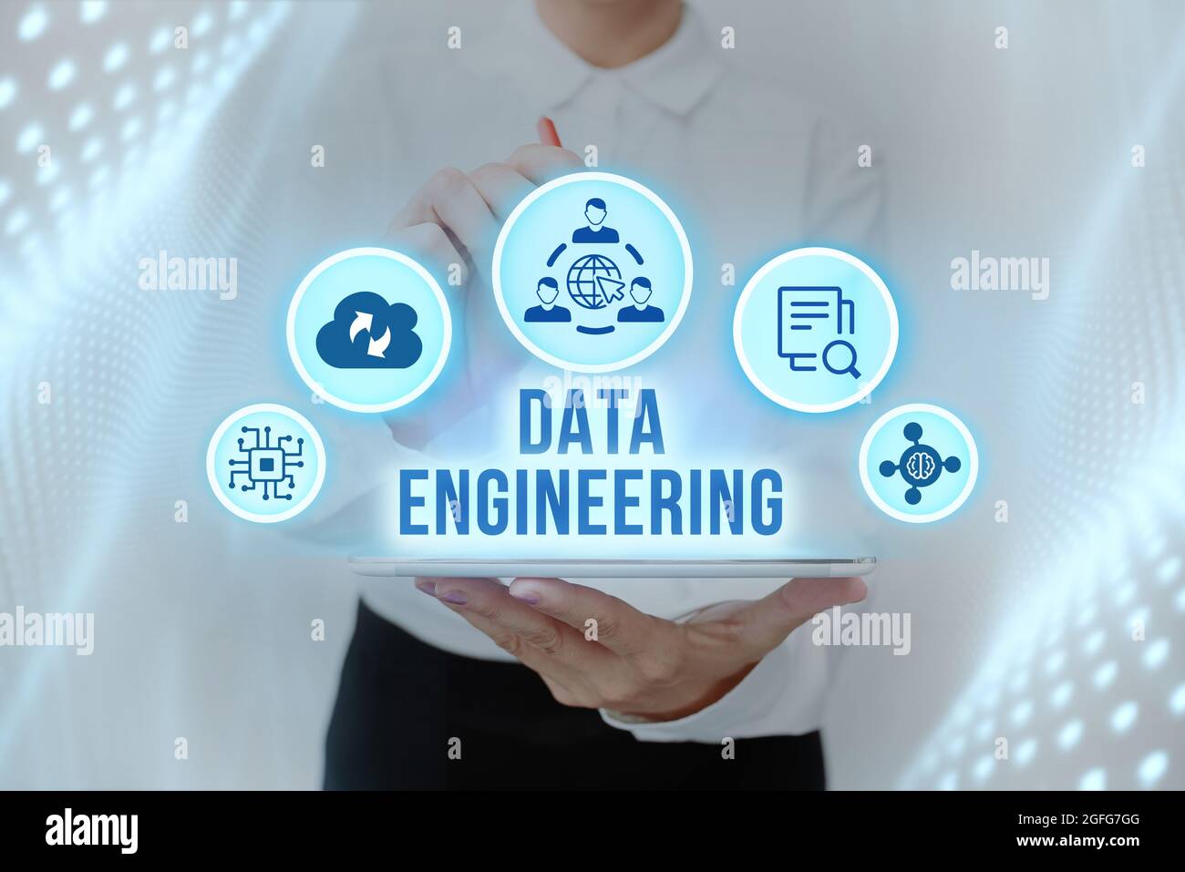 Writing displaying text Data Engineering. Conceptual photo data science ...