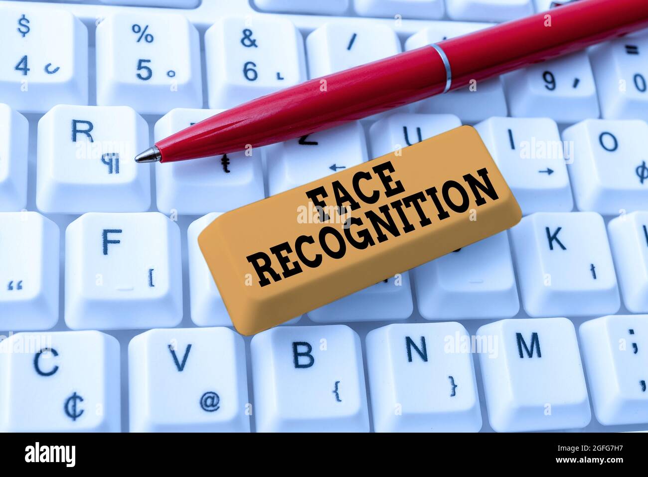 Inspiration showing sign Face Recognition. Word Written on ability of a ...
