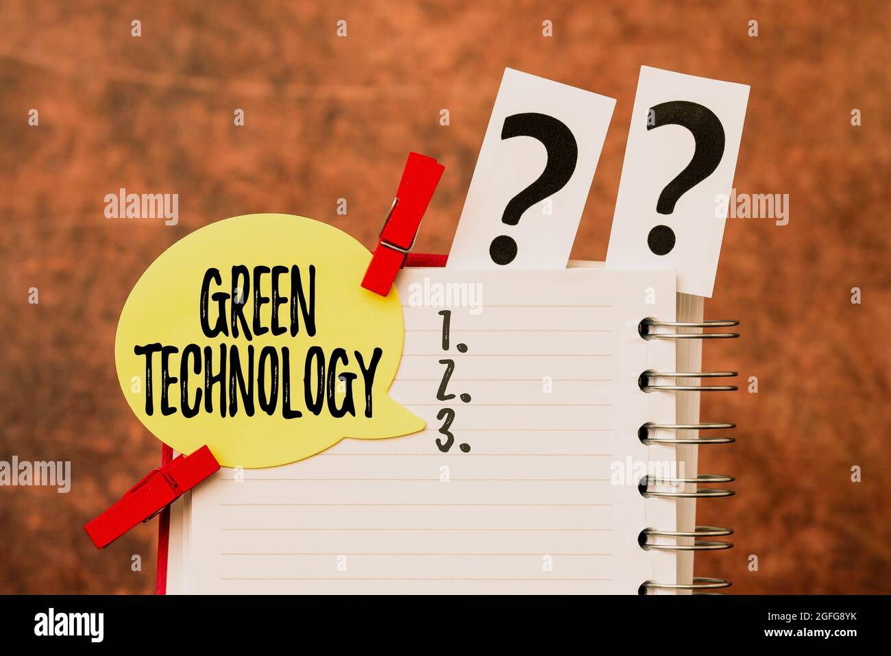 Handwriting text Green Technology. Business idea reverse the effects of ...