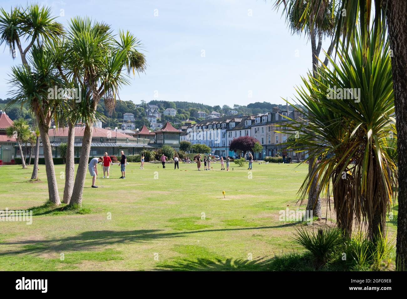 Rothesay putting green hi-res stock photography and images - Alamy