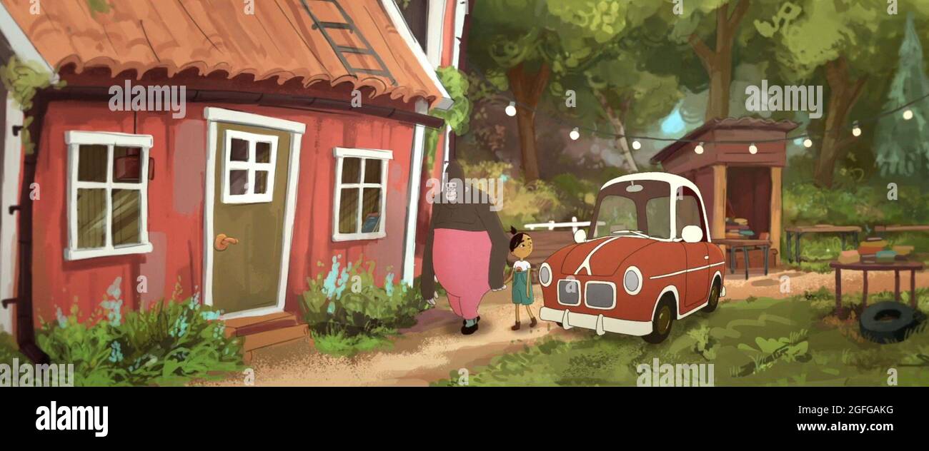 THE APE STAR, (aka APE STAR, aka APSTJARNAN), from left: Gorilla (voice ...