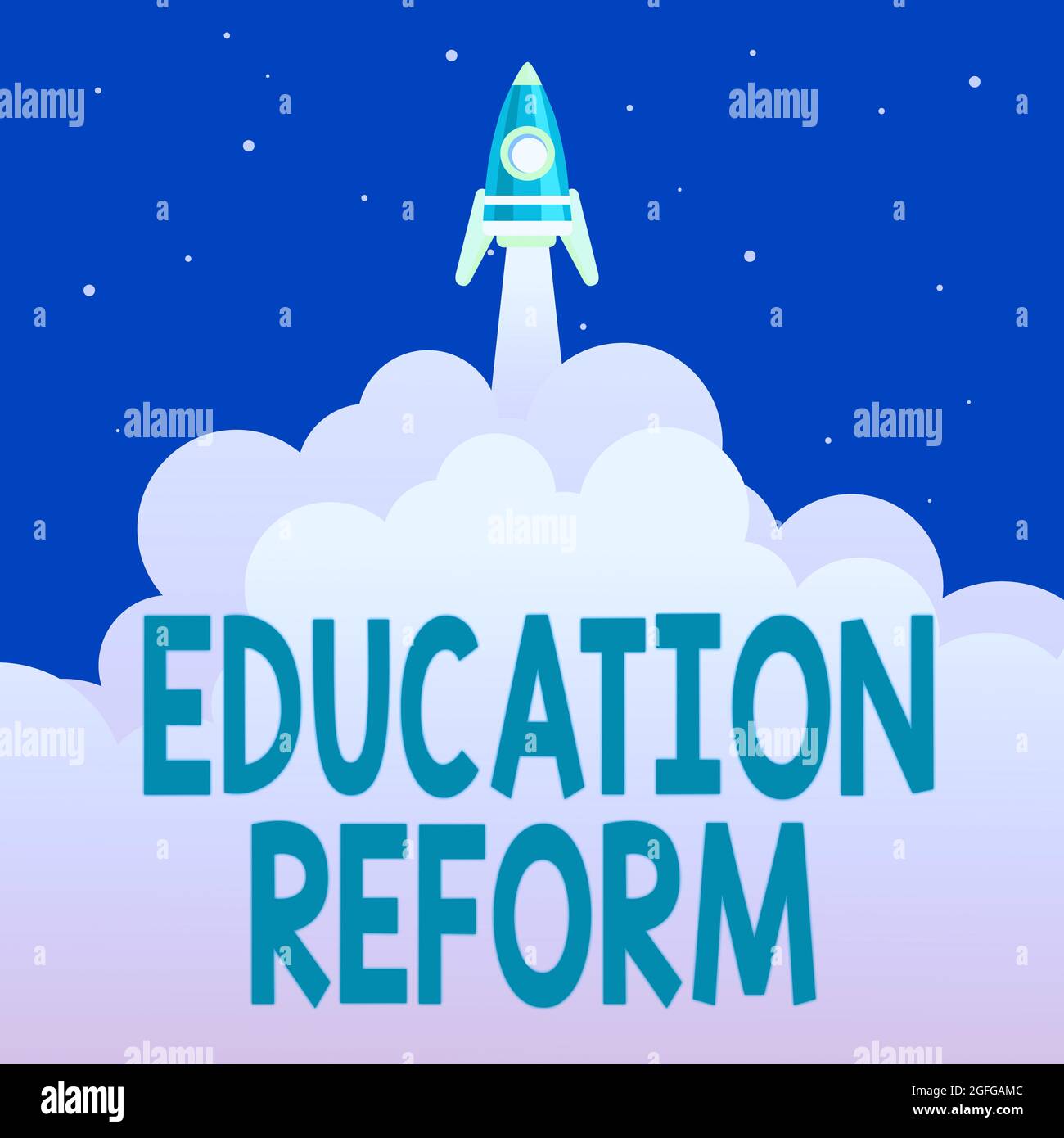 Text sign showing Education Reform. Conceptual photo planned changes in ...