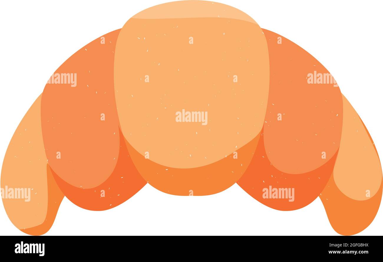 croissant icon on white background Stock Vector Image & Art - Alamy