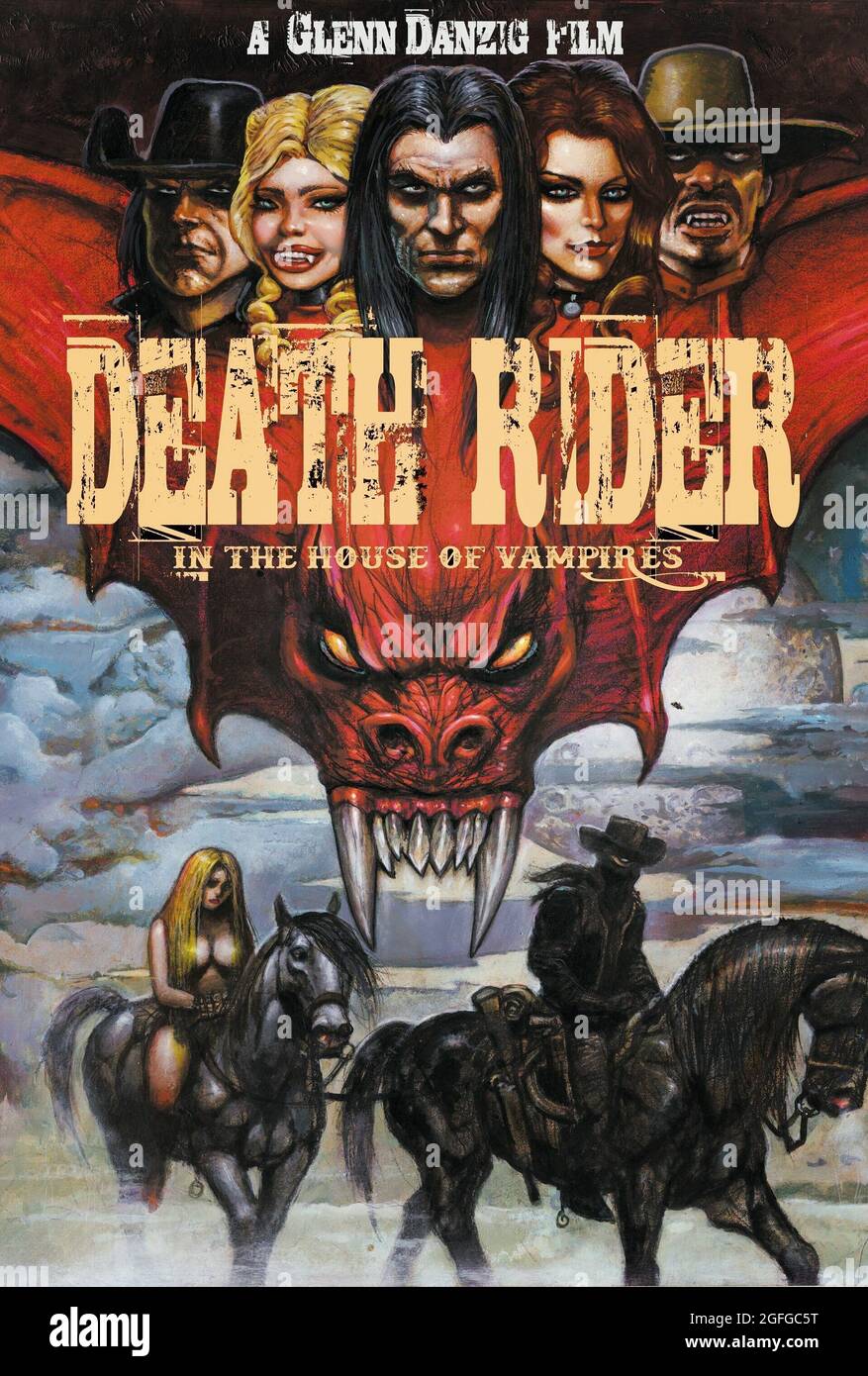 DEATH RIDER IN THE HOUSE OF VAMPIRES, poster, top from left: Eli Roth ...