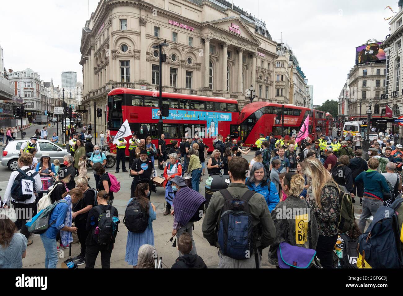 Extinction Rebellion Impossible Rebellion Demonstrations - London, UK ...