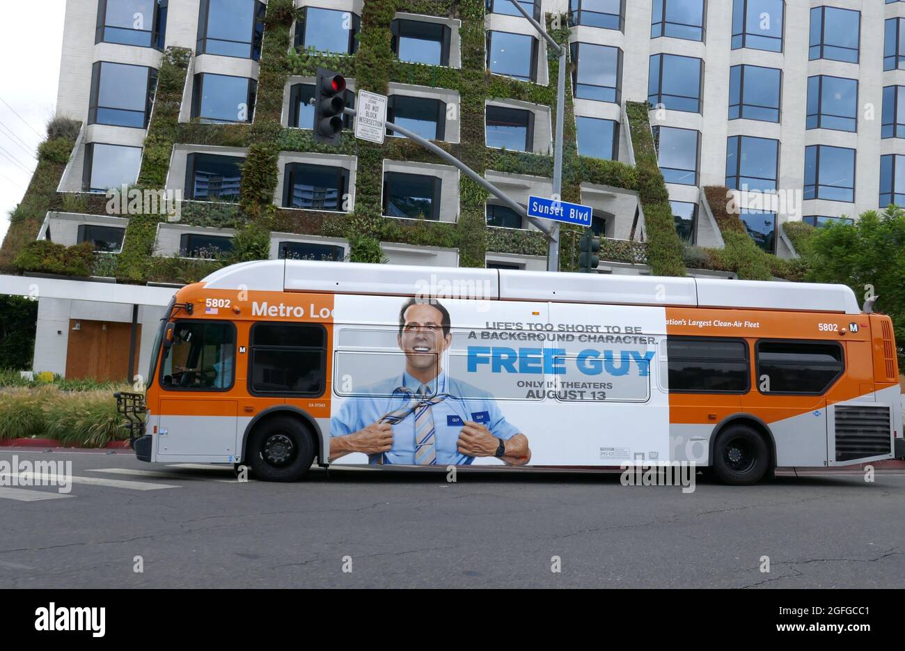 Los Angeles, California, USA 20th August 2021 A general view of ...