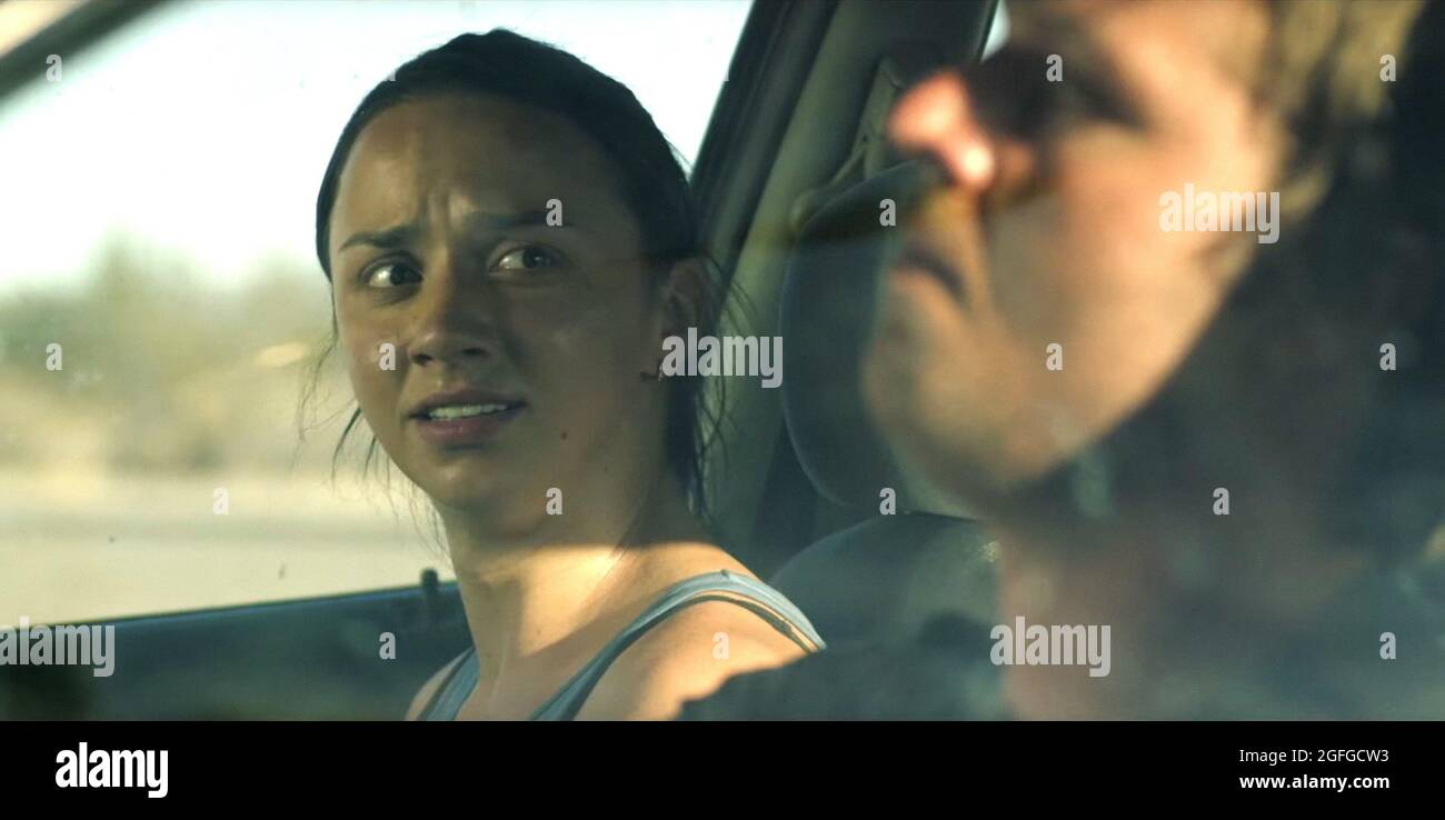 MIRANDA VEIL, from left: Amanda Barrett, Zach Steffey, 2020. © Indican ...