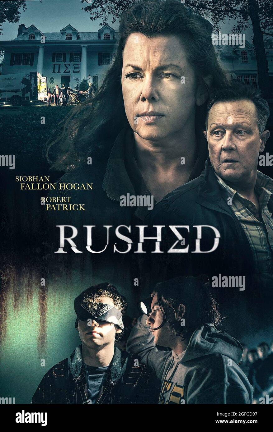 RUSHED, poster, top, from left: Siobhan Fallon Hogan, Robert Patrick ...