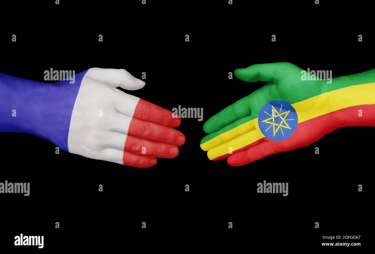 Country handshaking concept Stock Photo - Alamy