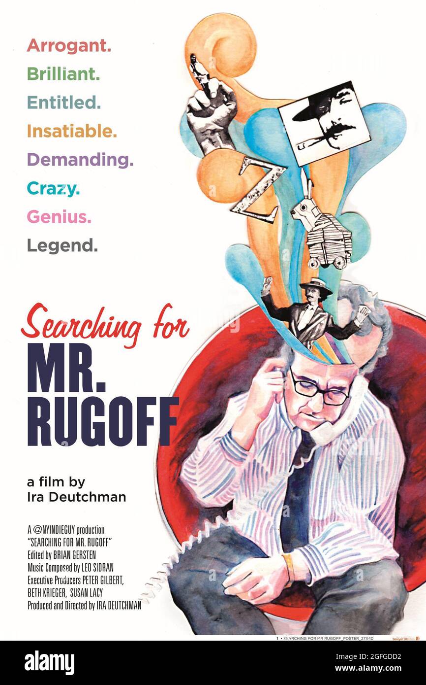SEARCHING FOR MR. RUGOFF, poster, Donald S. Rugoff, 2019. © Deutchman ...