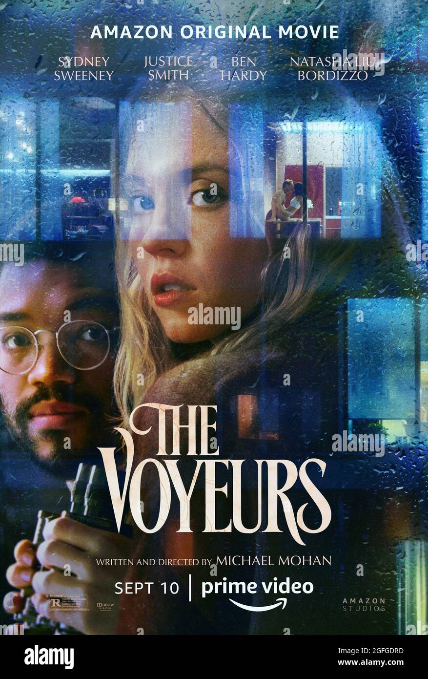The Voyeurs Us Poster From Left Justice Smith Sydney Sweeney Ben