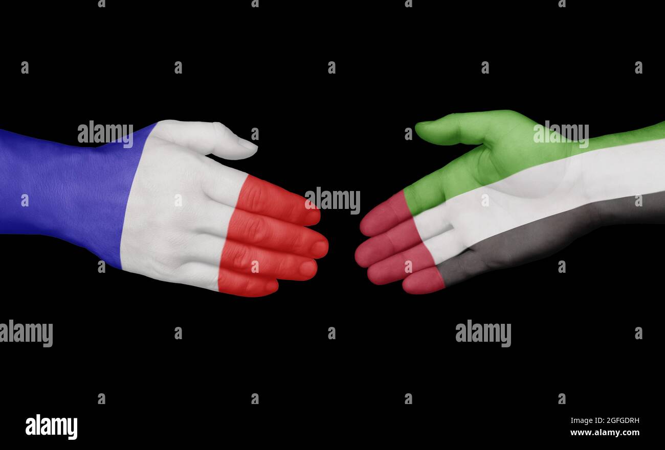 Country handshaking concept Stock Photo - Alamy