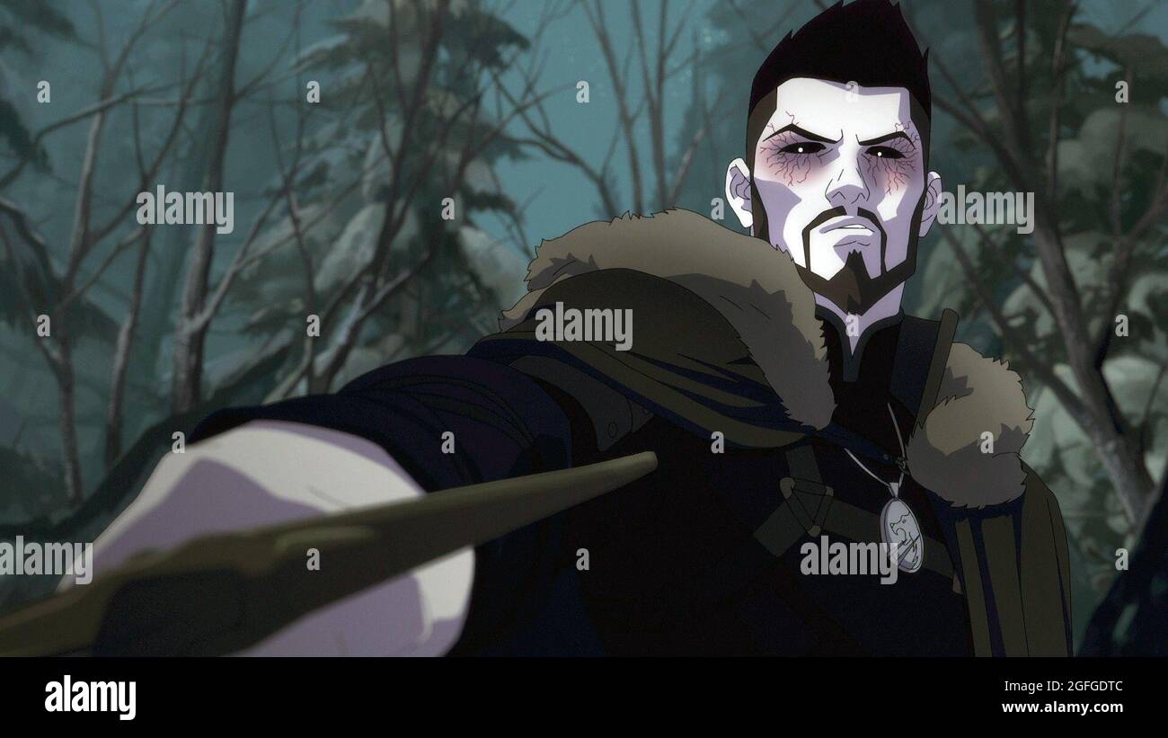 THE WITCHER: NIGHTMARE OF THE WOLF, Vesemir (voice: Theo James), 2021 ...