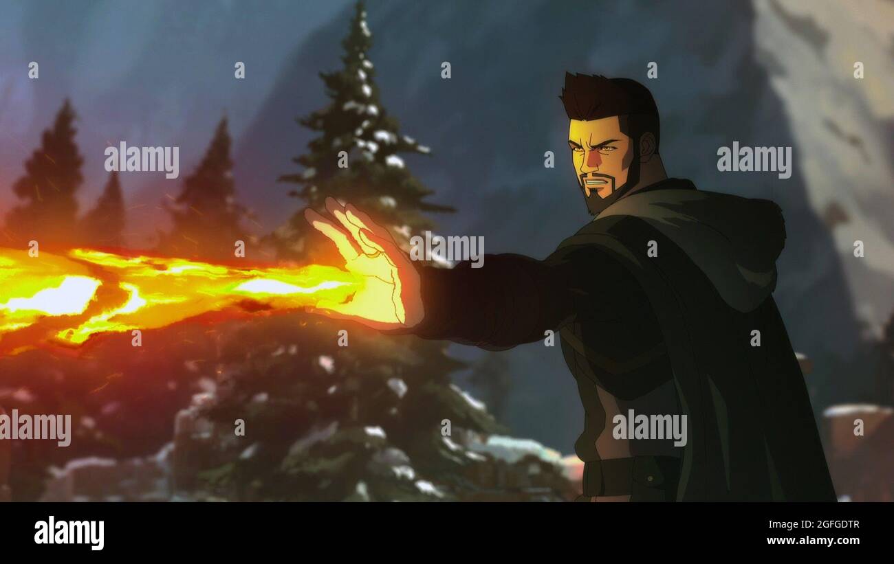 THE WITCHER: NIGHTMARE OF THE WOLF, Vesemir (voice: Theo James), 2021 ...