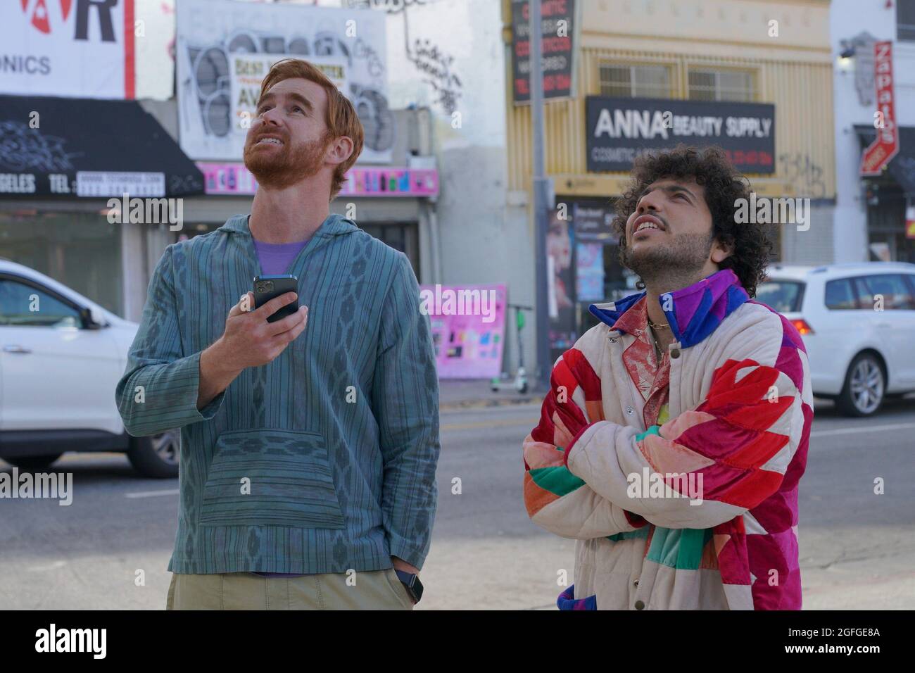 DAVE, from left: Andrew Santino, Benny Blanco, Dave', (Season 2, ep ...