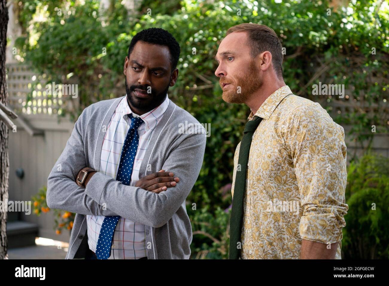 GRACE AND FRANKIE, from left: Baron Vaughn, Ethan Embry, 'The Roomies ...