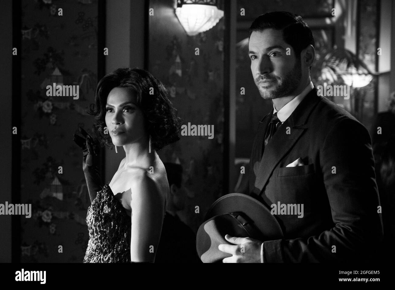 LUCIFER, from left: Lesley-Ann Brandt, Tom Ellis, It Never Ends Well ...